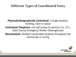 Beginning The Coordinated Entry Process Pdf