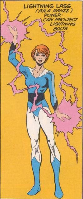 Lightning Lass Character Comic Vine