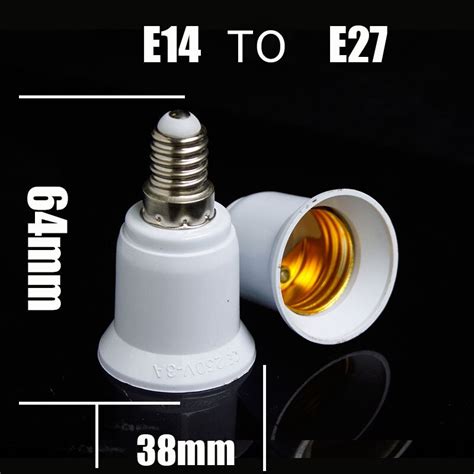 Converters E14 To E27 Led Halogen Cfl Light Bulb L Vicedeal