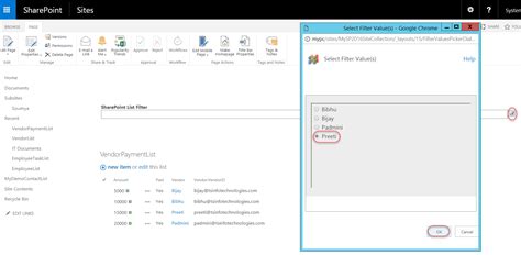 What Is A List Filter Web Part SharePoint Online SPGuides