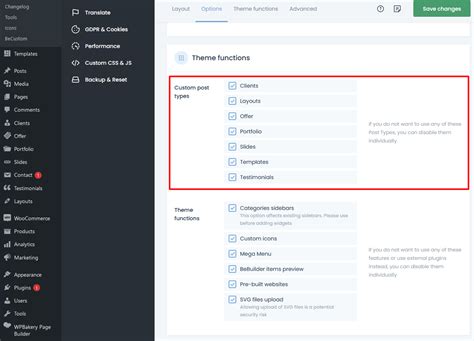 Removehide Wp Admin Menu Items — Betheme Support Forum