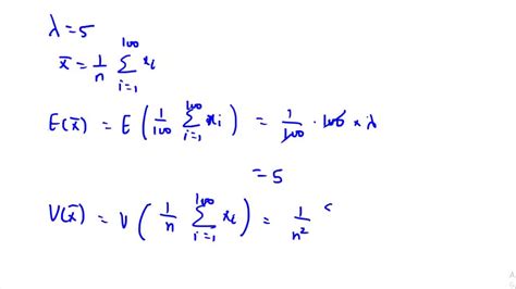 SOLVED What Is The Variance Of Xi 2 And The Variance Of X Bar 2 In Poisson Distribution Iid