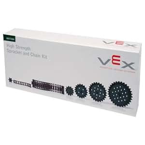 Amazon Com VEX Robotics High Strength Sprocket And Chain Kit Toys Games