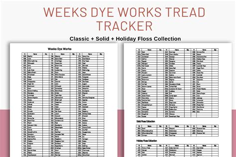 Weeks Dye Works Conversion Chart 10 Off Rosewood Manor Counted