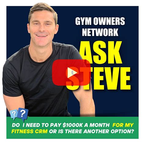 Ask Steve Do I Need To Keep Paying 1 000 A Month For A Fitness Crm In Short The Answer Is No