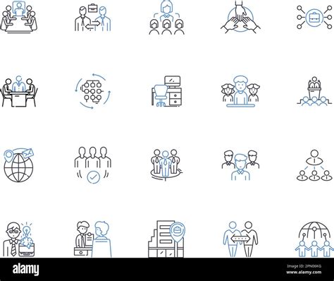 Group Outline Icons Collection Cluster Gathering Collection Assembly Congregation Squad