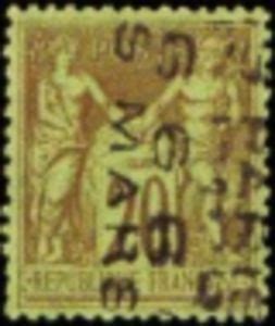 Stamp Peace And Commerce Type Sage Franceprecancelled Ytfr Pr6