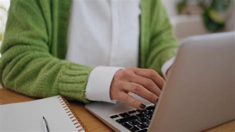 Woman Hands Typing Laptop Keyboard At Stock Footage Sbv 347619960 Storyblocks
