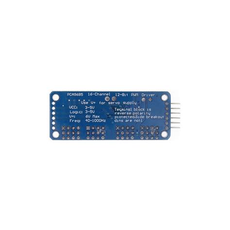 1pcs 16ch Pwm Servo Servo Driver Board Robot Controller Iic Interface Driver Module Pca9685