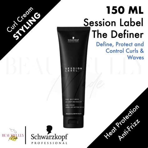 Schwarzkopf Professional Session Label The Definer 150ml Curl Cream