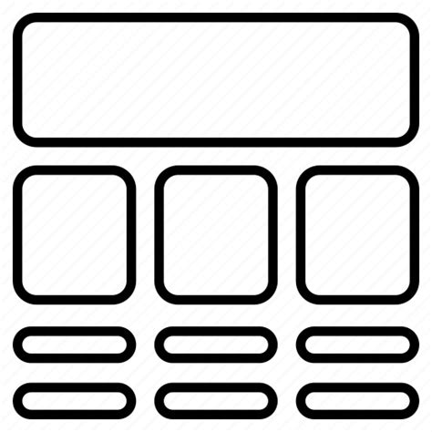 instruction website wireframe wireframing ui computer app icon