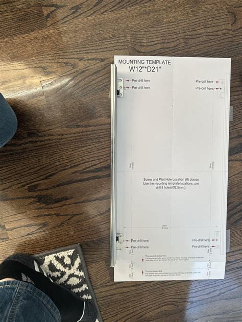 Mounting Template Rmildlyinfuriating