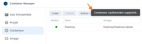 Synology Sauvegarder Et Restaurer Un Container Docker