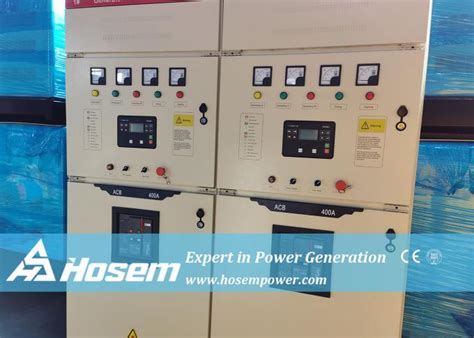 Customized Generator Synchronization Panel Steel Copper