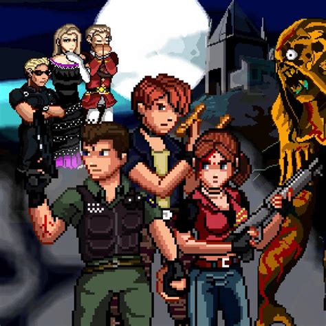 Code Veronica Pixel Scene W Sound By DougyFreshArt On DeviantArt