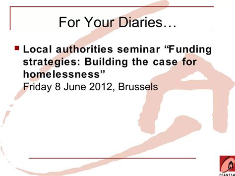 Key Opportunities For Homeless Policymakers In The Current Eu Framework