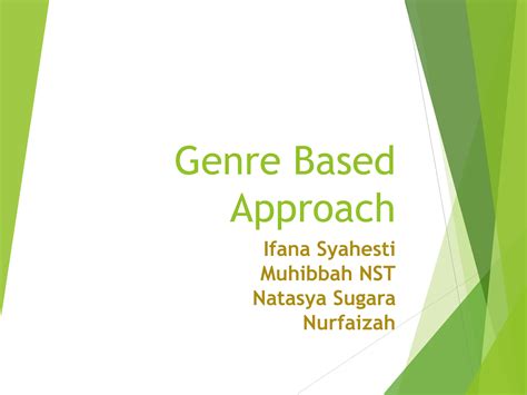 Genre Based Approachpptx