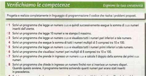 Linguaggio C Esercizi Con Il Ciclo While
