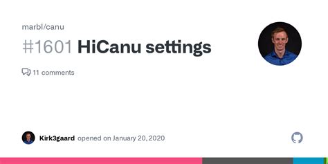 Hicanu Settings · Issue 1601 · Marblcanu · Github