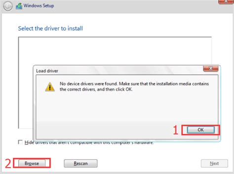 No Device Drivers Were Found When Installing Windows 7 [solved] Driver Easy