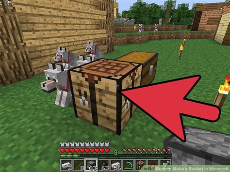 How To Make A Bucket In Minecraft 8 Steps With Pictures