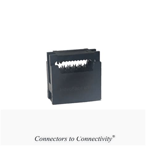 2 54mm Idc Card Edge Connector By Interface Connectronics®