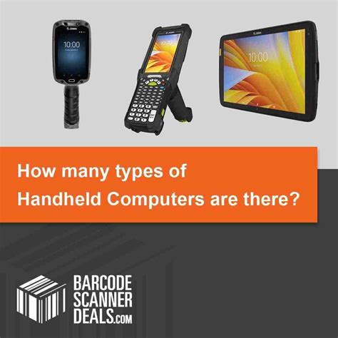 How Many Types Of Handheld Computers Are There