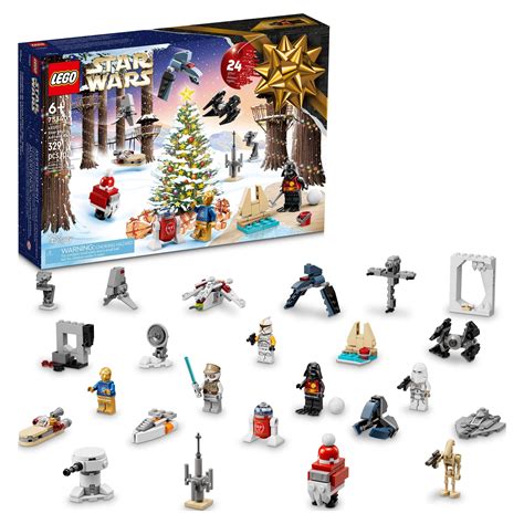 Lego Star Wars Advent Calendar 75340 329 Pieces Holiday Building Toy