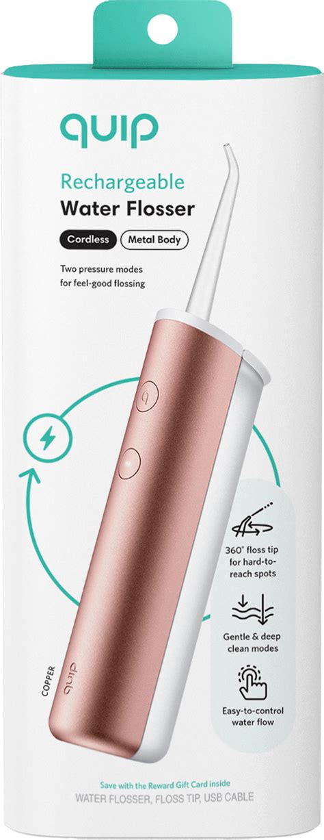 Best Buy Quip Water Flosser Copper 920 00202