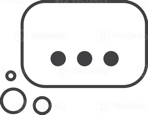 Message Boxes And Chats Illustration In Minimal Style 14967085 Png