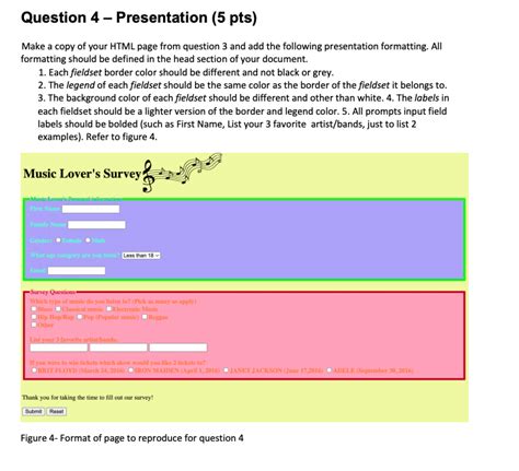 Solved Question 4 Presentation 5 Pts Make A Copy Of Your