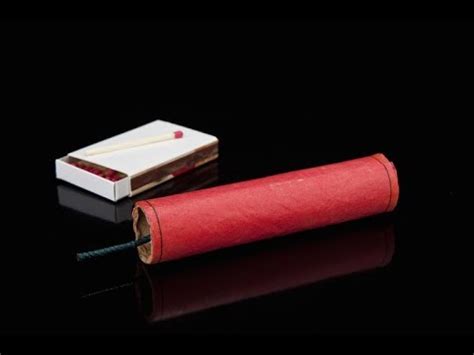How to make slow burning fuse and firecracker from matches BIG BANG at ...