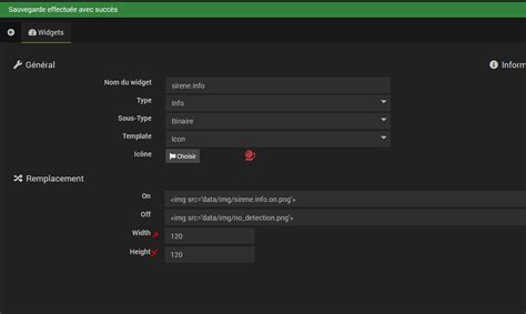 menu outils widget core v4 bugsreports communauté jeedom