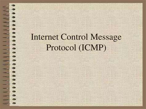 Ppt Internet Control Message Protocol Icmp Powerpoint Presentation