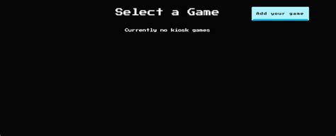 MakeCode Arcade Kiosk