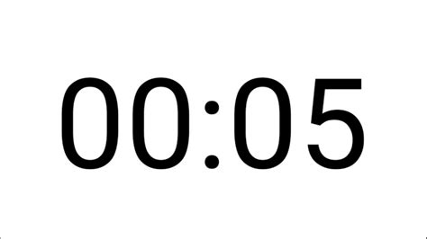 Second Countdown Timer YouTube