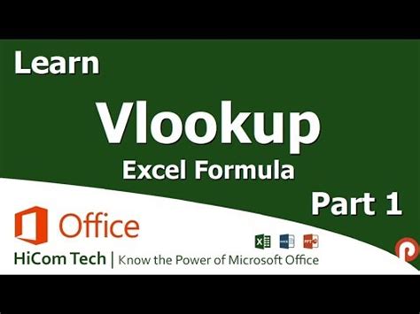 Learn VLOOKUP Excel Function Part 1 In Tamil YouTube