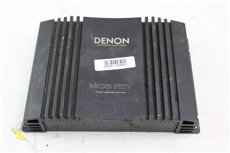 Denon Power Amplifier Property Room