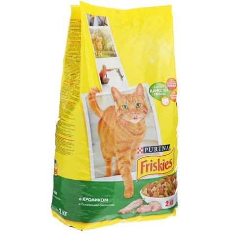Корм для кошек Friskies С кроликом и полезными овощами - «Неплохой корм ...