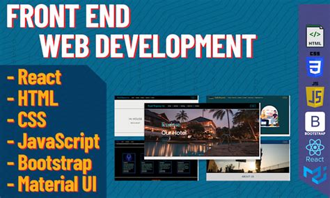 Be your frontend web developer using react, html, css, javascript by Ahmad_mansoor8 | Fiverr