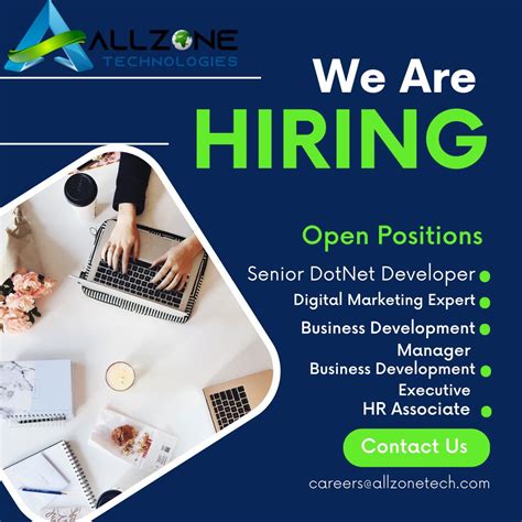 Allzone Technologies On Linkedin Jobsinlahore Softwaredevelopers Softwarecareers Hrassistant