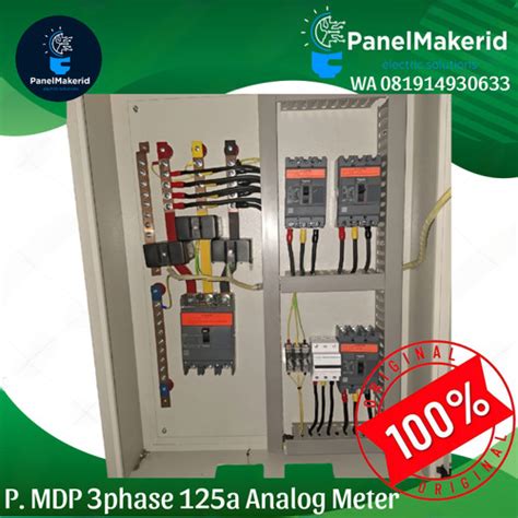 Jual Panel Induk 3phase 200a Panel Pembagi Plat 12mm Kota Bandung