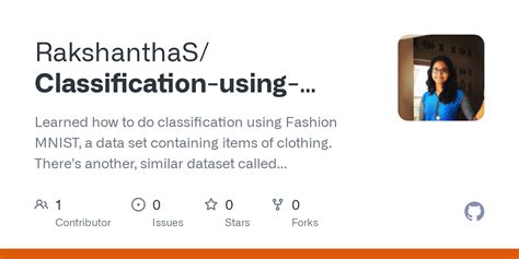 Github Rakshanthas Classification Using Fashion Mnist Learned How To Do Classification Using