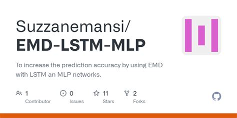 Github Suzzanemansi Emd Lstm Mlp To Increase The Prediction Accuracy By Using Emd With Lstm