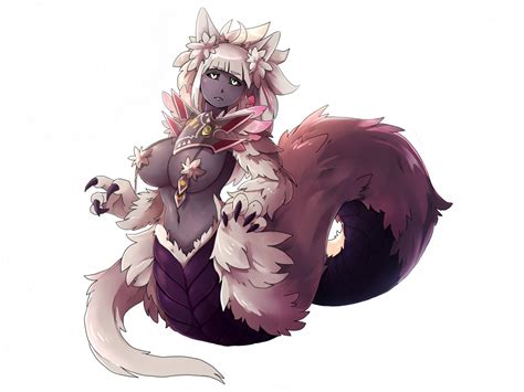Bunyip Monster Girl Encyclopedia Drawn By Soup Plz Danbooru