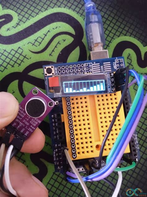 【雕爷学编程】arduino动手做（149） Max9814咪头传感器模块3 Makelog造物记