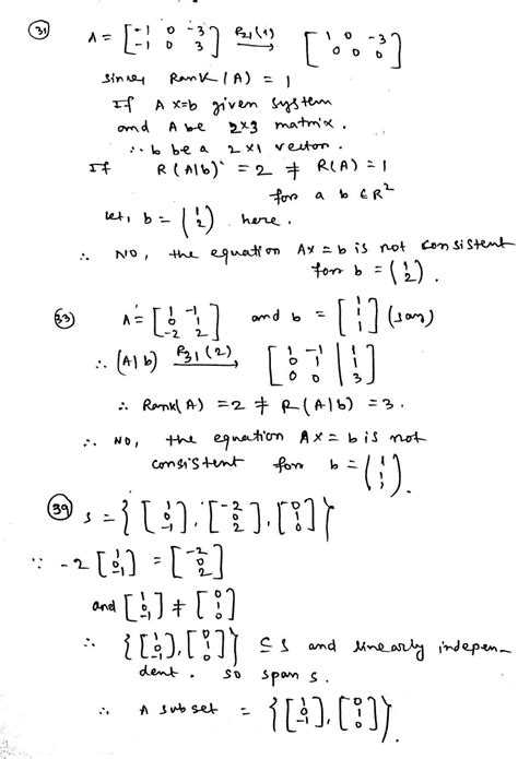[solved] hi i need help with the linear algebra problems that are