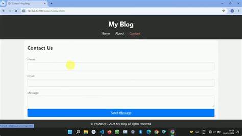 Video Vignesh G On Linkedin Bharatintern Internship