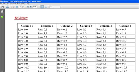 mega software by isnan soft cara export datagridview to pdf create