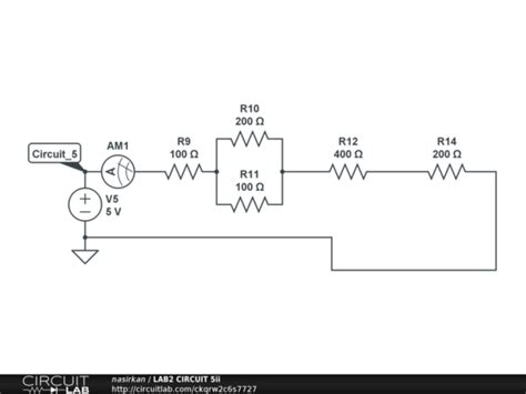 Lab2 Circuit 5ii Circuitlab